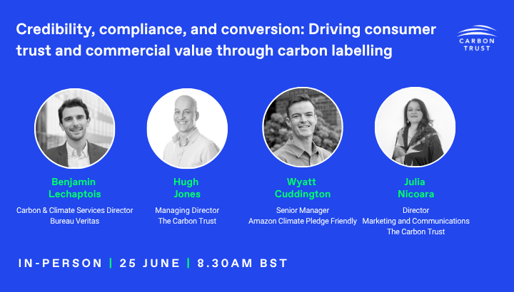 The Carbon Trust at London Climate Action Week 2026 - edie